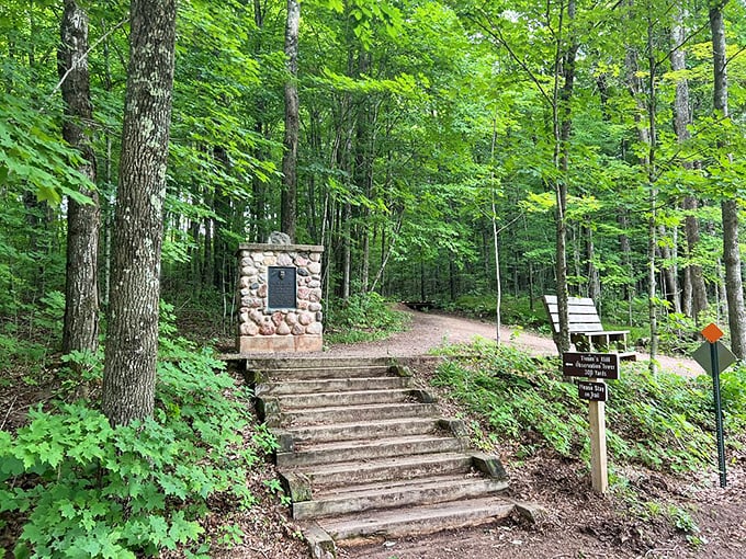 Welcome to Wisconsin's rooftop! This trail might not lead to Oz, but the views are just as magical.