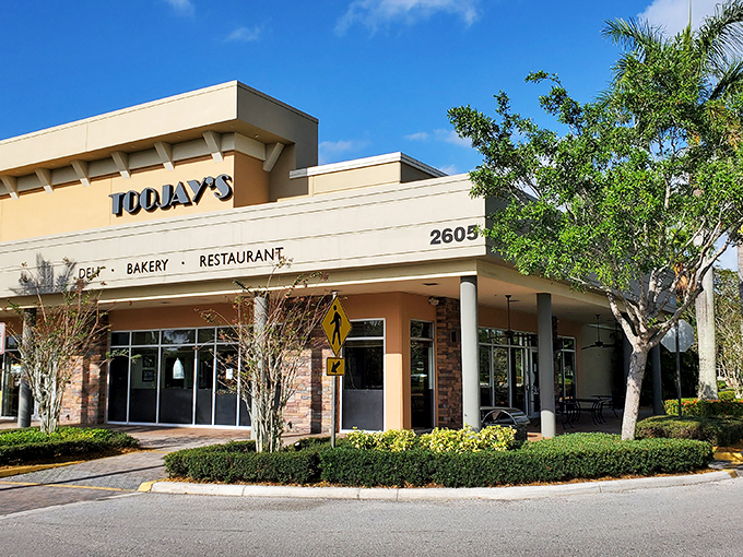 Forget the Fountain of Youth &ndash; Toojay's fountain of flavor is the real Florida treasure. Just look at that inviting storefront!