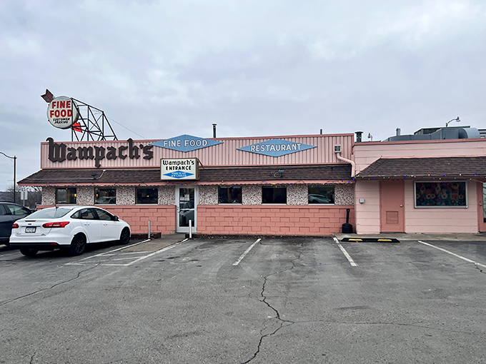 Wampach's: Where pink isn't just a color, it's a lifestyle! This retro gem serves up nostalgia with a side of neon-bright charm.