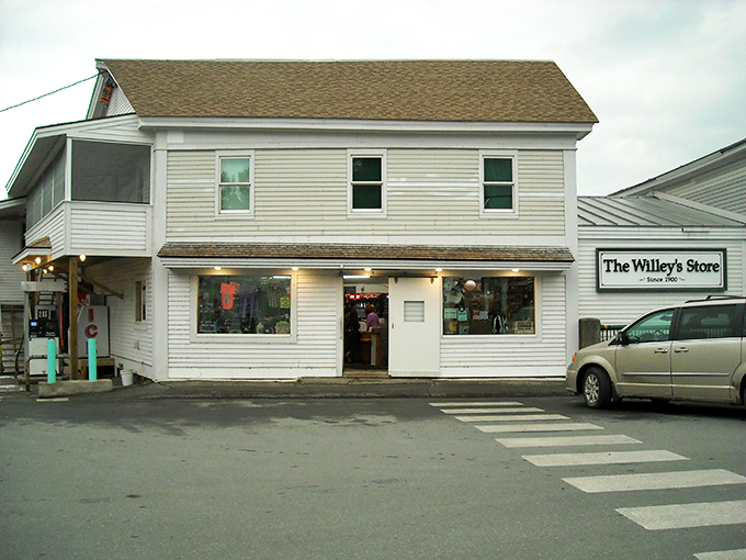 Willey's Store: Where history meets your shopping list. This weathered facade has seen more seasons than a box set of "Game of Thrones."