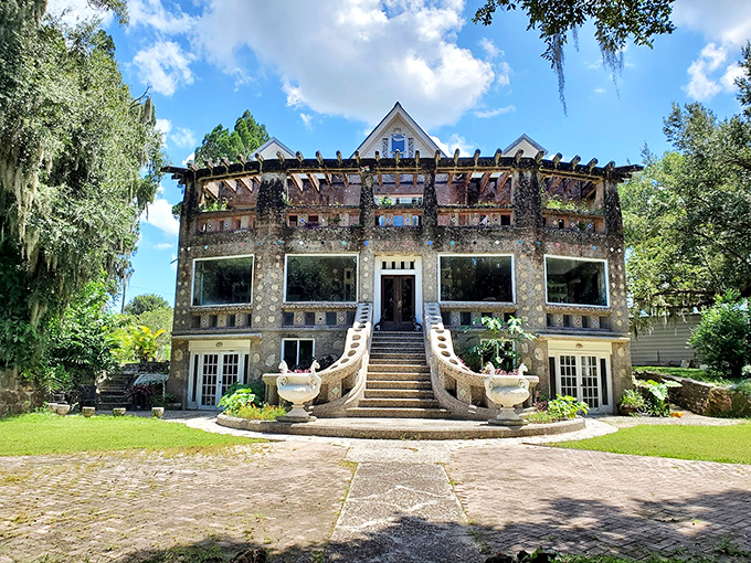 Tilt-A-Whirl meets architecture! This leaning tower of quirkiness makes the Pisa folks look like amateurs.