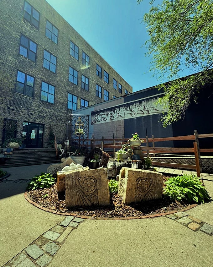 Where else can you find a Victorian doorknob, Art Deco chandelier, and your inner interior designer all in one place? 