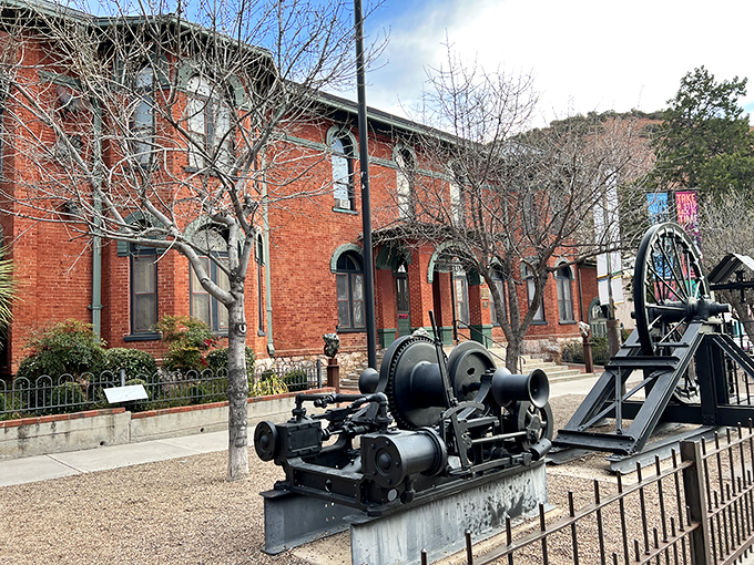 Mining for memories? This museum's outdoor exhibits are a rusty reminder of Bisbee's copper-clad past.