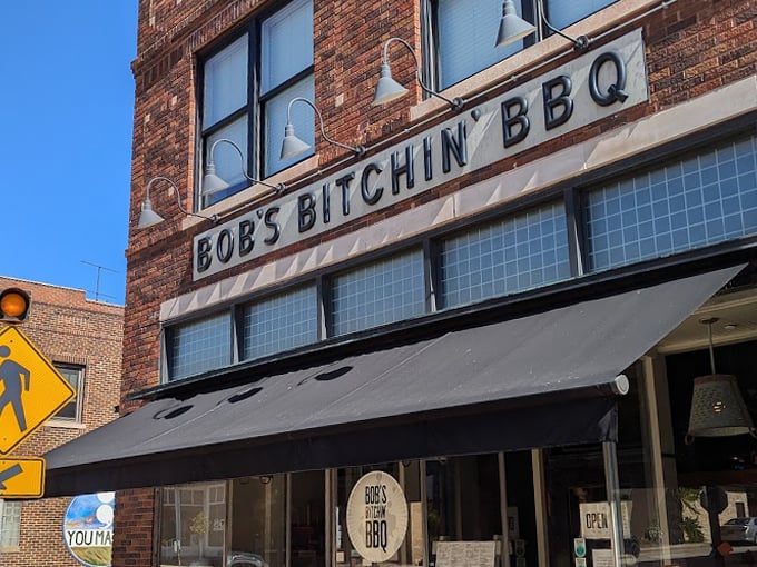 Neon signs and smoky aromas &ndash; it's like Vegas for your taste buds, minus the slot machines and regret. Photo credit: Tim Madsen