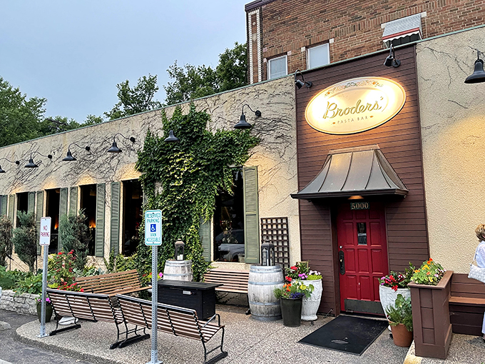 Flower boxes and a red door? It's not just a restaurant, it's a warm Italian hug in the heart of Minneapolis.