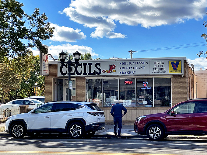 At Cecil's, the sandwiches are stacked higher than your grandpa's stories. Prepare for a delicious journey through Jewish deli history.