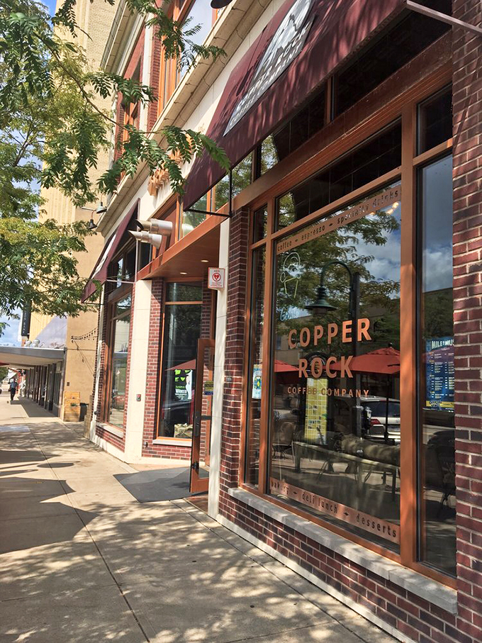 Java junkies, rejoice! Copper Rock's industrial-chic vibe and heavenly brews make it the Willy Wonka factory of coffee shops. 