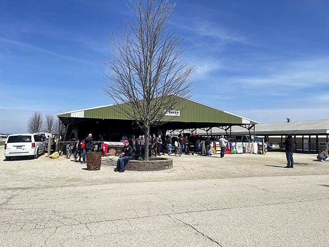 Antique furniture galore! Just remember, that charming Victorian fainting couch might look great but won't fit through your modern doorway. Photo credit: An Nguyễn
