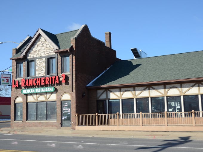Forget "Home Improvement"&mdash;this is "Restaurant Improvement," Tim Allen style! La Rancherita 2's facade is a delicious blend of textures. Photo credit: American Marketing & Publishing