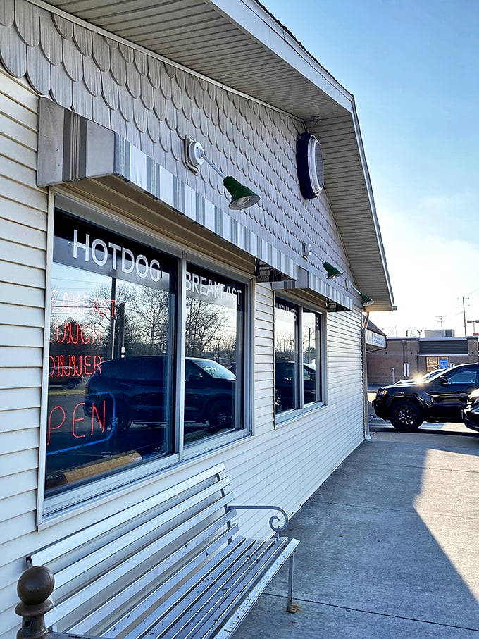 Red roof, white walls, and a sign that promises pancakes &ndash; the Nutcracker is like an edible dollhouse for grown-ups.