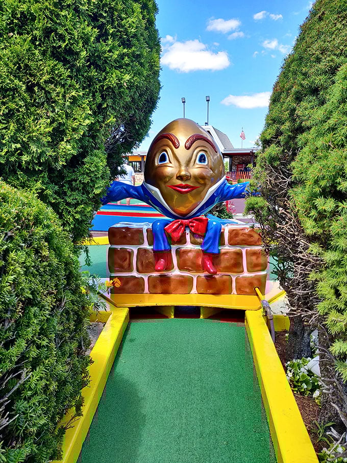 Knights, cameras, action! This medieval-meets-modern playground is where Camelot collides with Chuck E. Cheese in the best possible way. Photo credit: Alexander Slagg