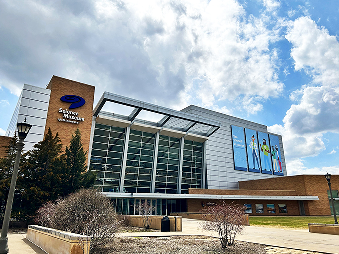 Imagine CERN had a lovechild with Jurassic Park – that's the Science Museum of Minnesota in a nutshell.