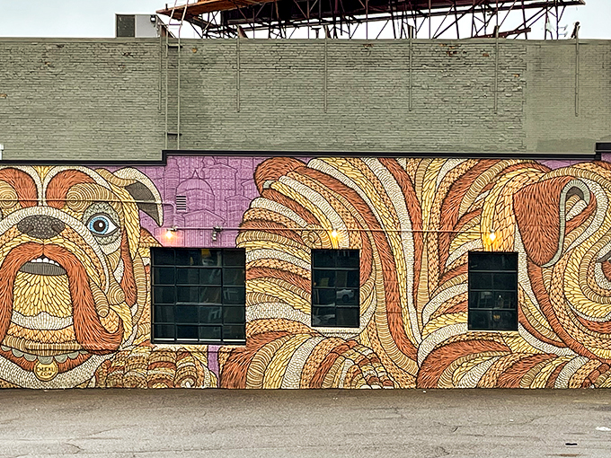 Bulldog by name, top dog by nature. This brick beauty beckons beer lovers and hot dog aficionados alike. Photo credit: Sharon Mollerus