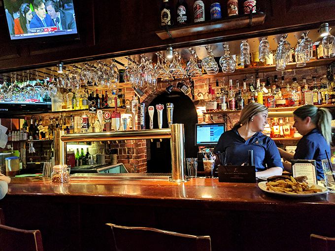Liquid treasures abound! This bar's got more spirits than a haunted lighthouse, and twice the charm. Raise a glass to good times!