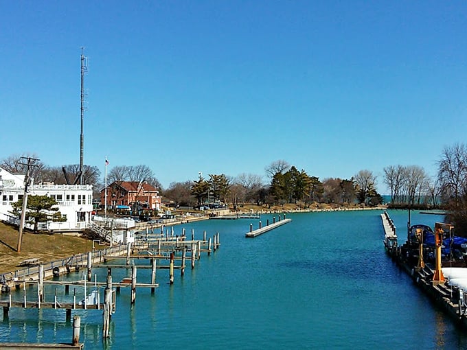 A boater's paradise: This harbor could make even landlubbers dream of donning a captain's hat and shouting "Ahoy, matey!"