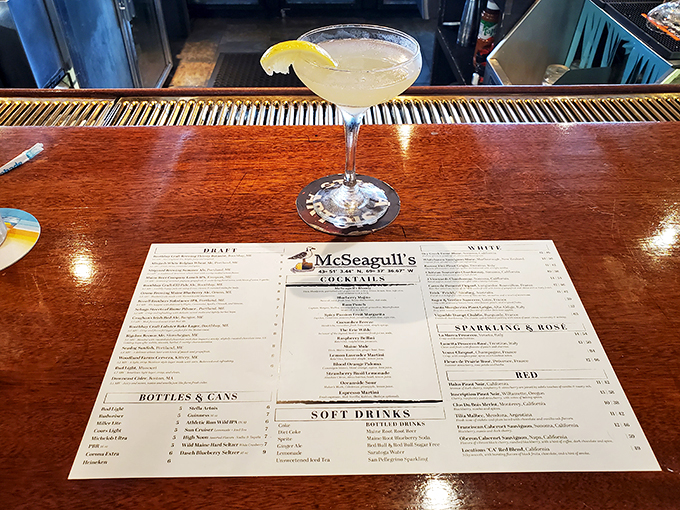 Decisions, decisions! This menu is like a treasure map, each item a potential X marks the spot for your taste buds' next adventure.
