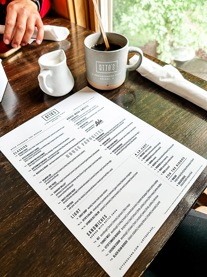 Menu or treasure map? At Otto's, it's both. Each item promises a culinary adventure that'll make your taste buds dance with joy.