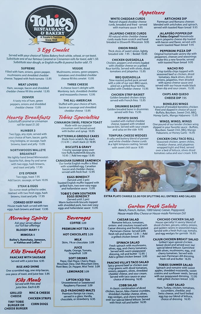 Decisions, decisions! This menu is like a greatest hits album of comfort food classics.