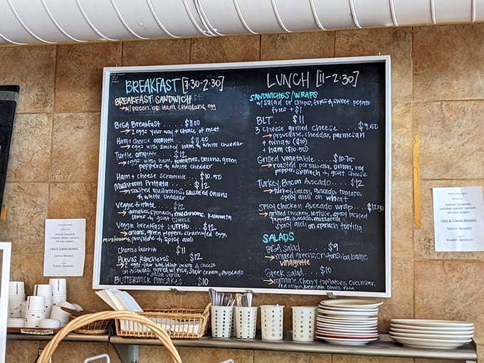 This menu board is a work of art. My stomach's growling just reading it &ndash; decision paralysis, here we come!