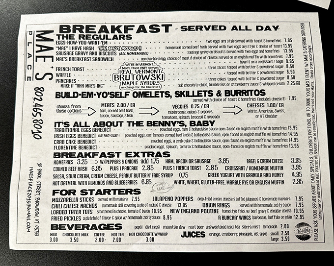 Decisions, decisions! This menu is like a choose-your-own-adventure book, but every ending is delicious.