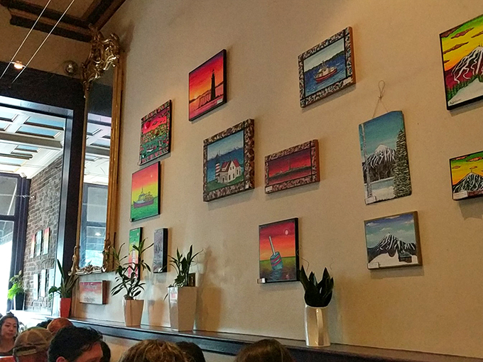 Interior and display case