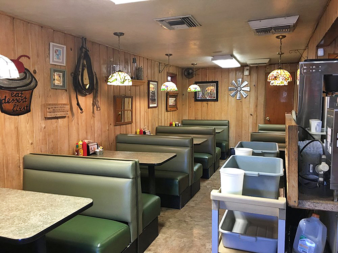 These booths have seen more drama than a soap opera marathon. Slide in, get comfy, and prepare for a feast that'll make your grandma jealous. Photo credit: Doug W