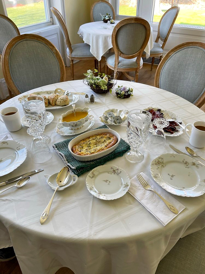 Who needs a time machine when breakfast looks like this? Indulge in a spread worthy of Queen Victoria herself.