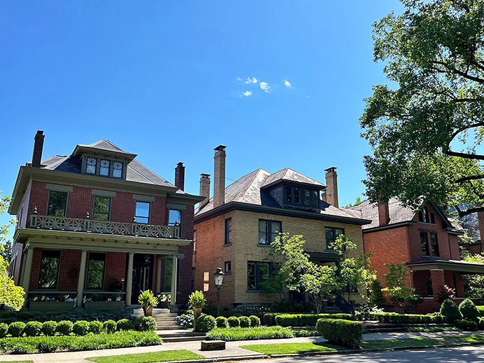 These aren't just houses; they're architectural time capsules. Each brick seems to hold a century of stories, waiting for you to listen.