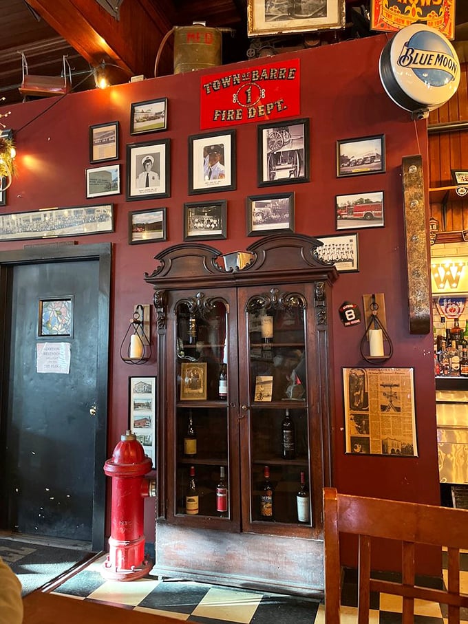 Who knew firefighting history could look so cool? It's like a museum had a baby with your favorite neighborhood pub.