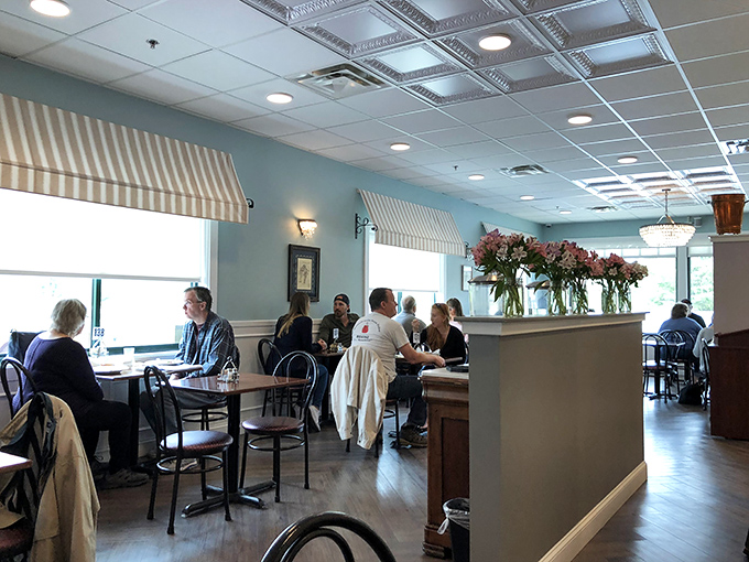 Where food meets fellowship. Chef's Corner's dining area buzzes with the happy chatter of locals and visitors alike, united by great eats.