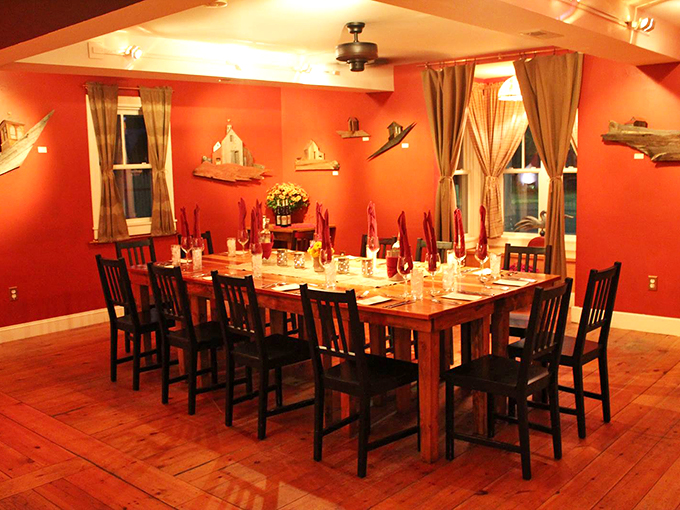 Gather 'round, food lovers! This dining room is where breakfast dreams come true and diet plans go to die.