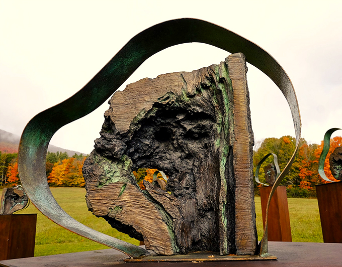 Nature and art in perfect harmony. It's like Mother Earth decided to get creative with her building blocks.