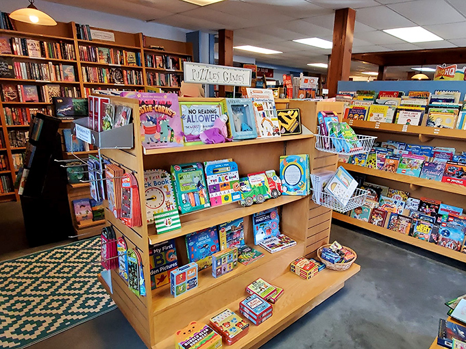 Welcome to the land of imagination! This kids' corner is a whimsical wonderland that would make even the most screen-addicted child put down their tablet.