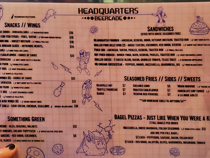 A menu that reads like a greatest hits of comfort food, with a side of nostalgia. Who knew adulting could taste this good?