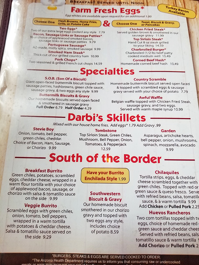 Decisions, decisions! This menu is a choose-your-own-adventure of comfort food classics. Warning: May cause spontaneous happy dances.