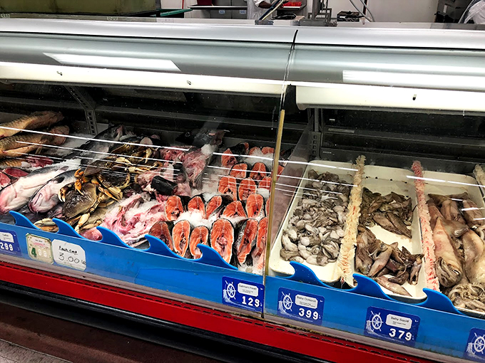 Holy mackerel! The seafood counter at Lee Lee's is an underwater feast for the eyes &ndash; and soon, your taste buds.