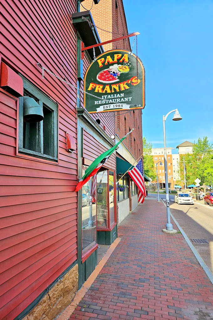 The sign says it all: established in 1984, Papa Frank's has been Winooski's go-to for Italian comfort food longer than many of us have had driver's licenses!