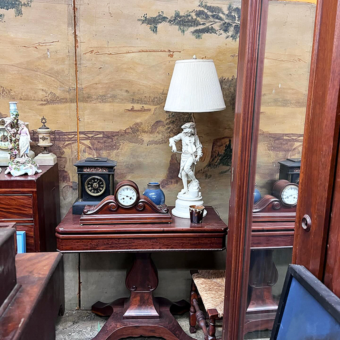 Who needs a genie when you've got this lamp? It's giving major "I Dream of Jeannie" vibes, minus the 60s sitcom magic.