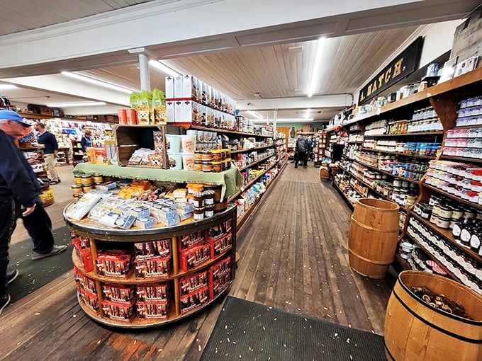 Aisle be there for you! This general store's packed shelves are like a treasure hunt for grown-ups. From local treats to everyday essentials, it's all here.