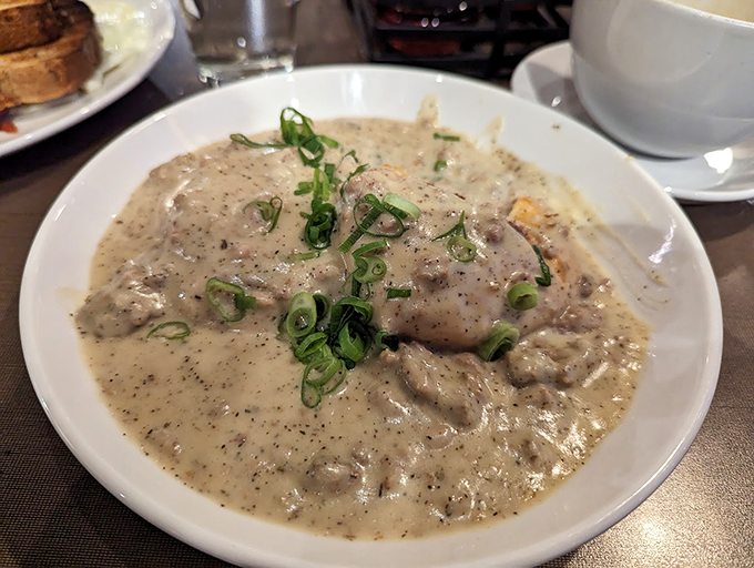 Biscuits and gravy so good, you'll want to hug the chef &ndash; but maybe wash your hands first.