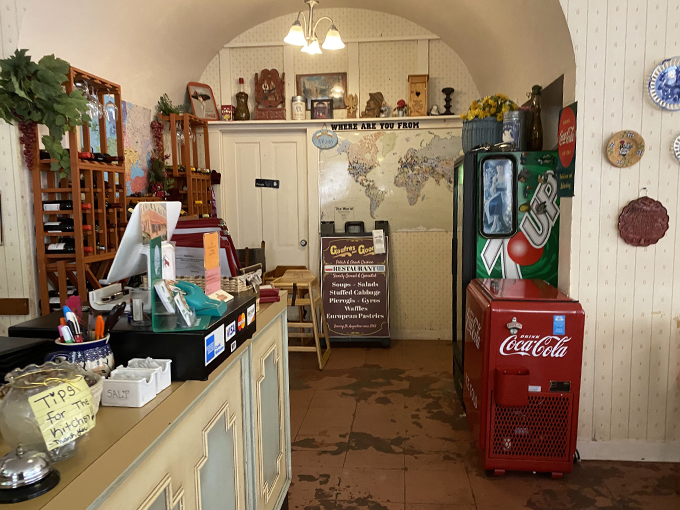 Where are you from? the map asks. But the real question is, "Where will your taste buds travel today?" A feast for the eyes and the appetite awaits. Photo credit: Nicole P