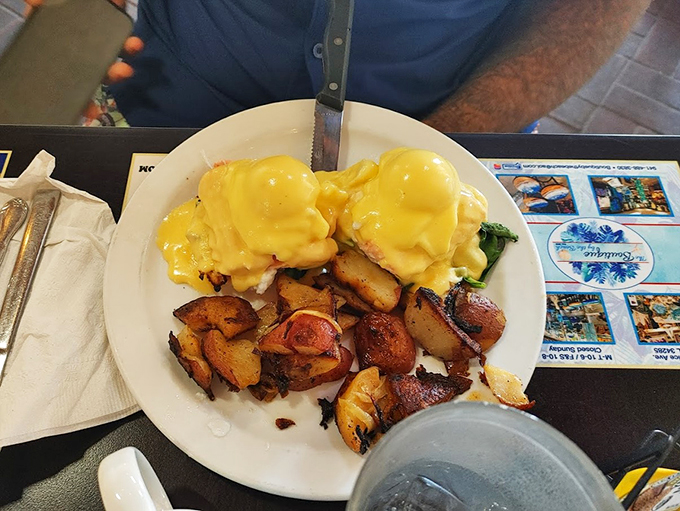 Eggs Benedict that would make the Pope jealous! These golden orbs of deliciousness are so heavenly, they might just inspire a religious experience.