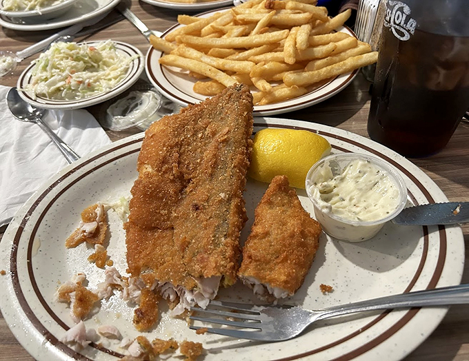 Golden, crispy, and more addictive than your favorite Netflix series. Sal's fish fry is the catch of the day, every day.