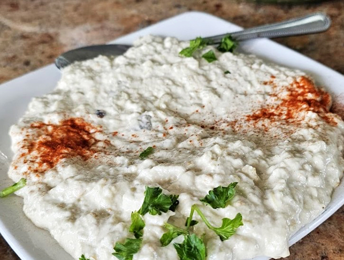 Behold, the Beyonc&eacute; of hummus! Smooth, creamy, and ready for its close-up. This isn't just a dip; it's a religious experience for your taste buds.
