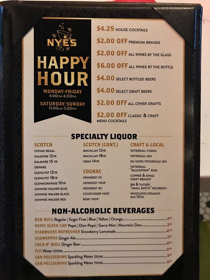 Happy hour or Polish feast? Why not both! Nye's menu is a treasure trove of libations and comfort food that'll have you saying "Na zdrowie!" before you know it.