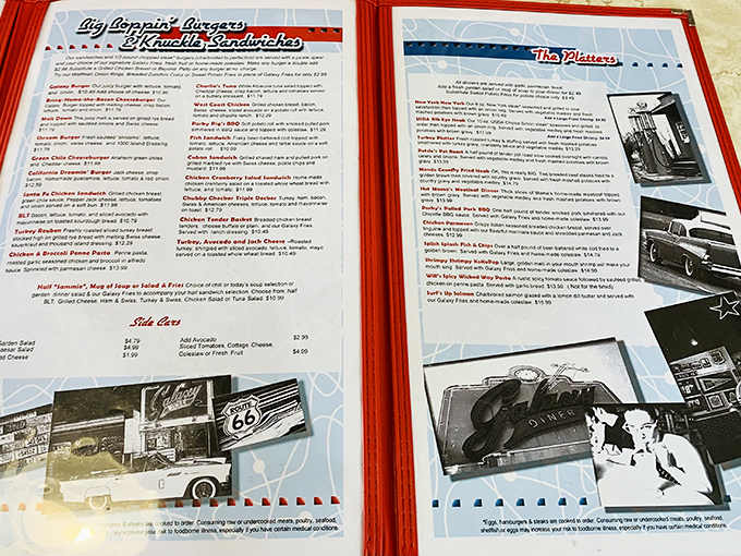 Decisions, decisions! This menu is like a greatest hits album of comfort food classics, with a side of nostalgia and extra cheese.