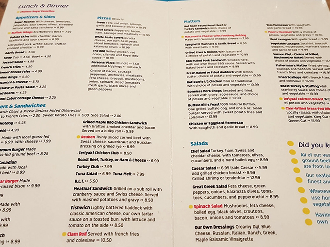 Decisions, decisions! This menu is a roadmap to satisfaction, with enough options to make your taste buds do a happy dance.
