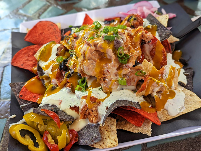 Nacho average appetizer! These loaded chips are a flavor explosion that'll make your inner child do a happy dance.
