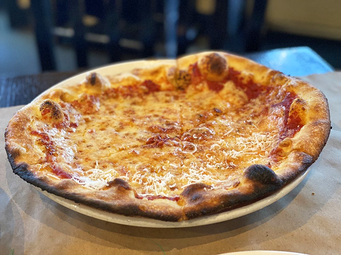 Holy mozzarella! This pizza looks so good, it might just make you forget about your plans to cut carbs. Resistance is futile, my friends.
