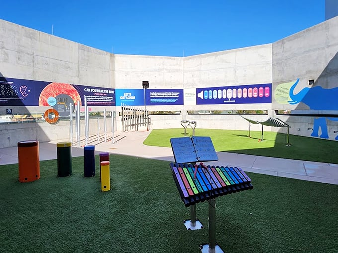 Science gone wild! The Arizona Science Center looks like a Cubist's dream come true. Inside, it's all hands-on fun without the lab coat requirement.